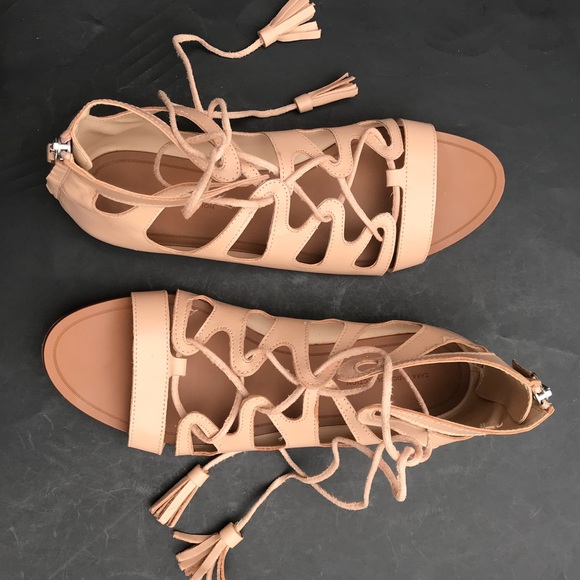 Zara | Shoes | Zara Womens Basic Collection Sandals Tan | Poshmark